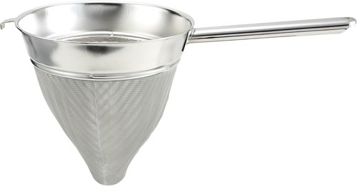 10-Inch Bouillon Strainer w/Extra Mesh,Stainless Steel Colander Soup ...
