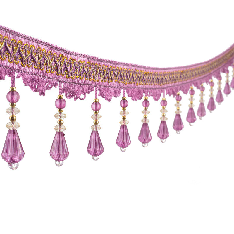 12M Tassel Beaded Drapery Trimming Curtain Fringe Edge Ornament DIY ...