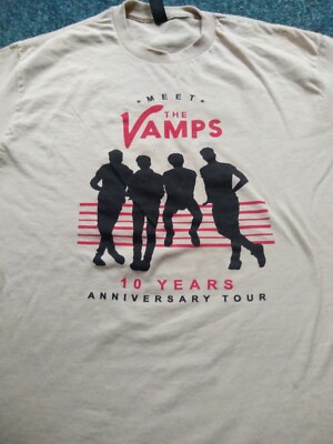 The Vamps UK 2024 tour shirt.Size large. Unworn. | eBay UK
