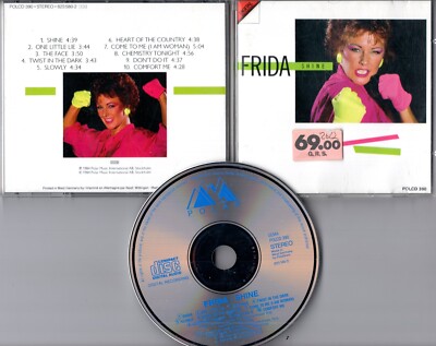Frida CD SHINE © 1984 Polar POLCD 390 West Germany Anni-Frid Synni ...