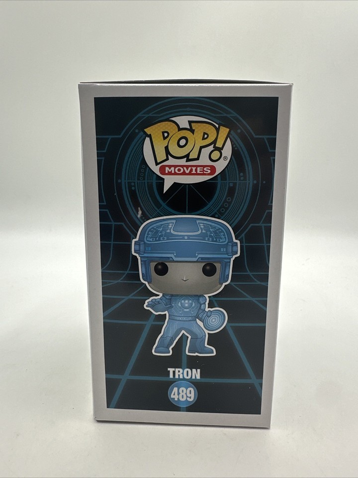 Funko Pop! CHASE TRON #489 Vinyl Figure Disney GITD | eBay