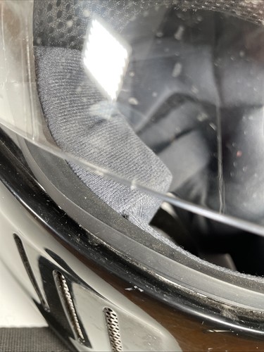 G-Force Racing Gear Motorcycle Helmet Snell SA2005 L GREAT SHAPE W/ BAG ...