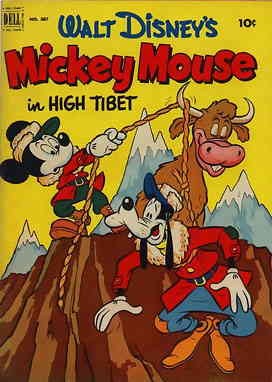 Four Color Comics (2nd Series) #387 GD; Dell | low grade - 1952 Mickey ...