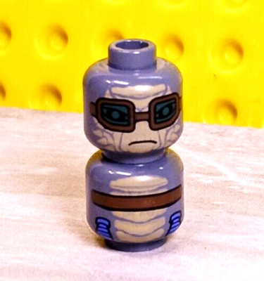 New LEGO Turtle Head Star Wars Alien Pilot Creature Goggles City Planet ...