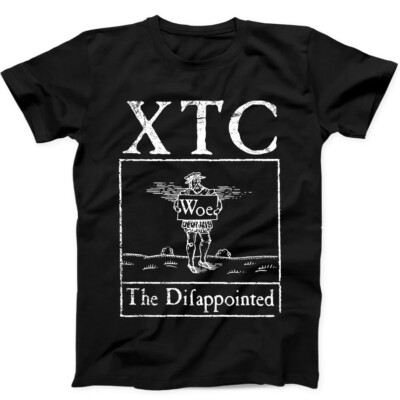 XTC The Disappointed Punk Rock Music Gift Tee Black T Shirt 379 | eBay