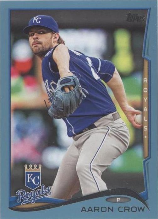 2014 Topps Update Series - Aaron Crow #US-228 Blue for sale online | eBay