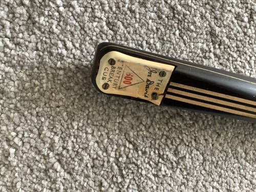 JOE DAVIS (600) CENTURY BREAK SNOOKER CUE £400 | eBay UK