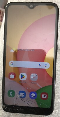 [BROKEN] Samsung Galaxy A10e SM-S102DL 16GB (TracFone) Cracked Glass | eBay