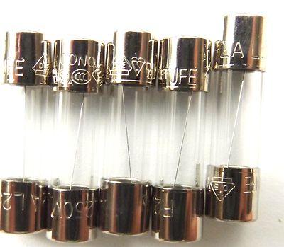 Fuse 2a 20mm LBC F2A L 250v Glass Fast Quick blow F2 L 250v F2a 250v ...