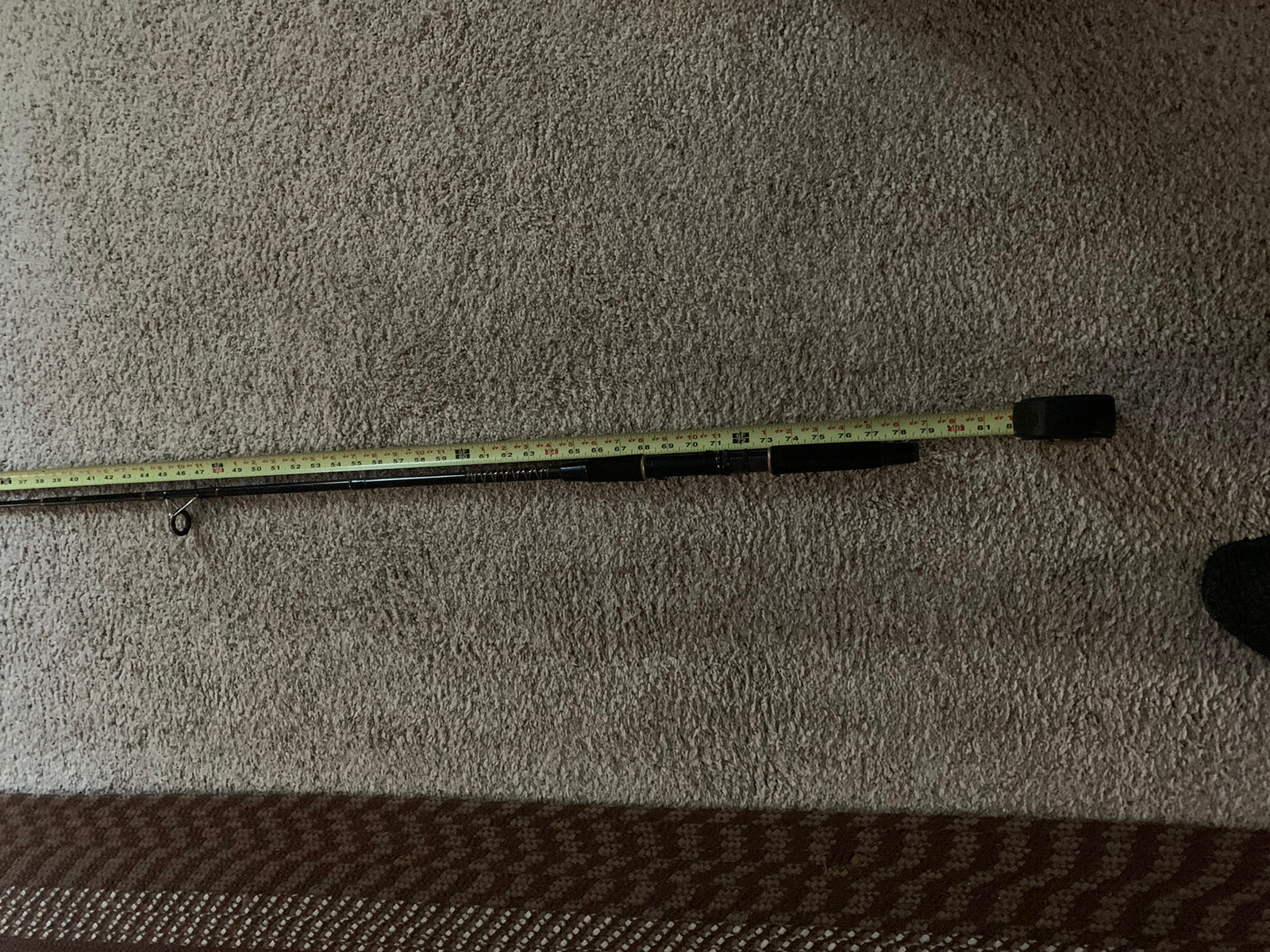 Sears and Roebuck Gamefisher fishing rod 6’6” Mel #2 63-30257 Graphite ...