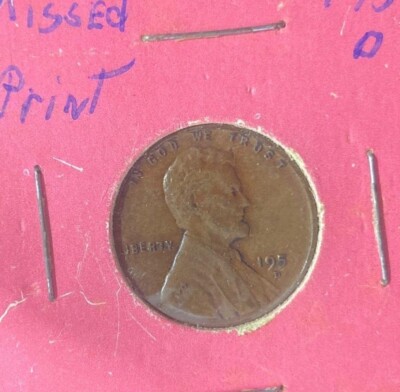 One Cent Error Penny | eBay