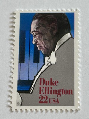 1986 Duke Ellington Musician 22 Cent Single Stamp Unused MNH USA | eBay