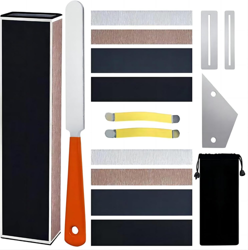 16Pcs Guitar Diy Tools Fret File Crowning, Fret Rocker, Fret End ...