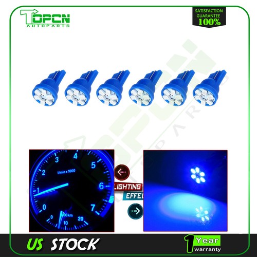 Instrument Cluster Panel Light Bulb Blue LED Kit For 1997-2001 Honda ...