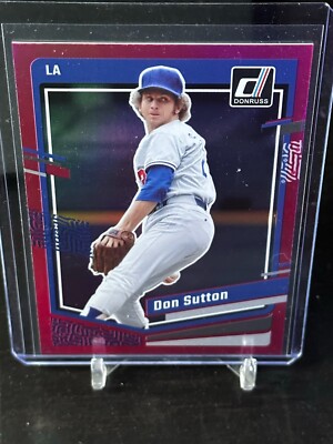 2023 Donruss #156 Don Sutton holo pink Holo Pink | eBay
