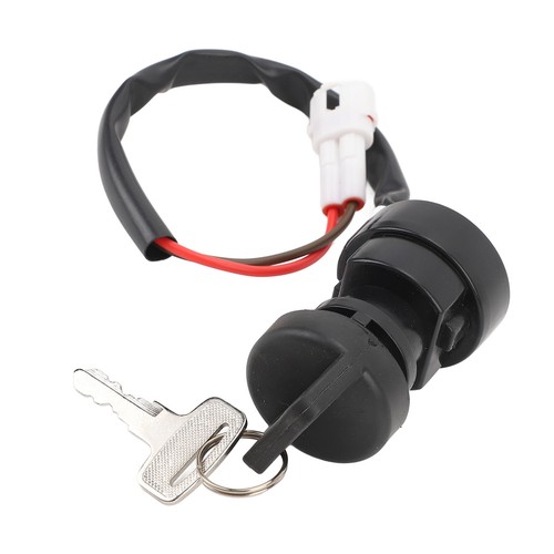2 Wire ATV Ignition Key Switch Durable Construction Ignition Switch ...