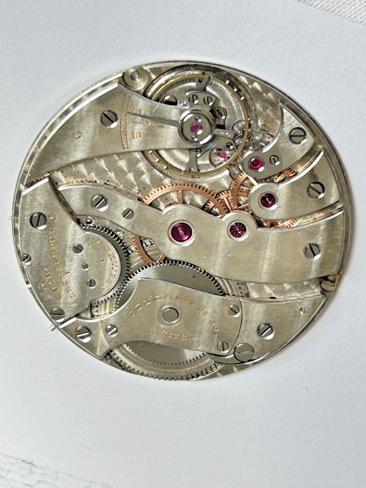 High grade Touchon & Co Pocket Watch movement 19 jewels 7 Adjusted 38mm ...