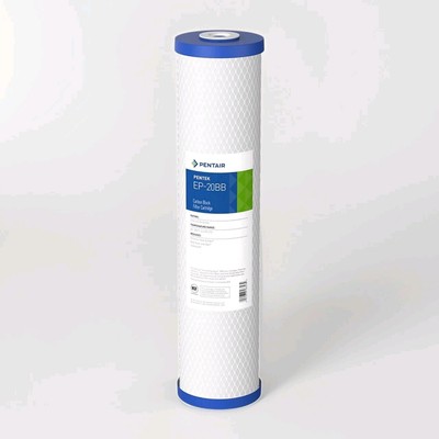 Pentair EP-20BB 5 Micron Whole House 20 x 4.5 Carbon Block Water Filter ...