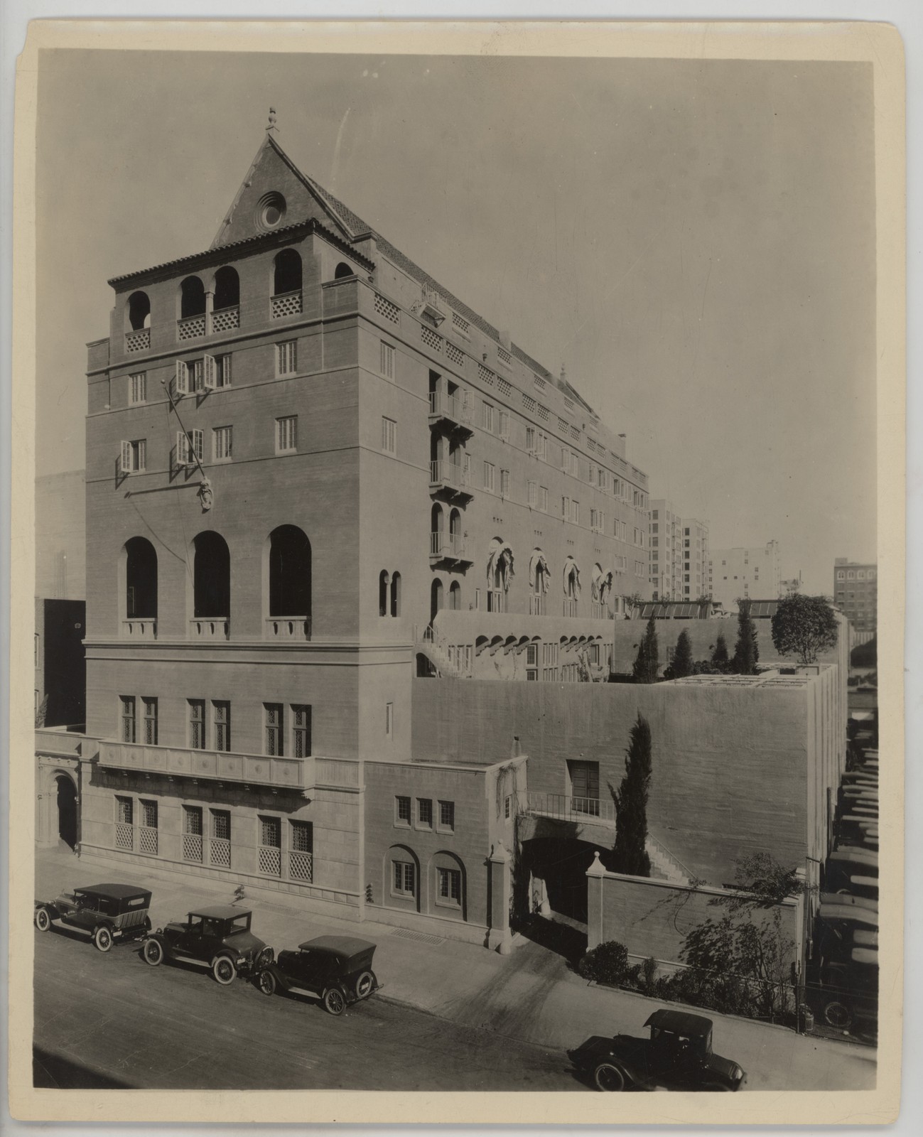 Vintage 1920s Los Angeles CA University Club Allison & Allison ...