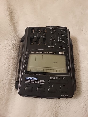 Zoom 9002 Pro Advance Guitar Effects Processor Belt Clip Tuner Not ...