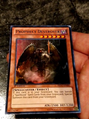 PROPHECY DESTROYER - 1ST ED ULTRA RARE LP REDU-EN081 - YUGIOH | eBay