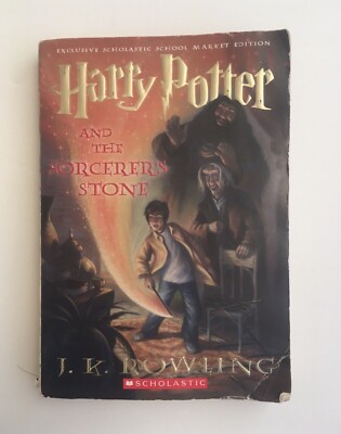 Harry Potter and the Sorcerer's Stone 1st Ed RARE School Market Edition ...