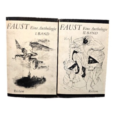 Faust. un / Une Anthologie. I. Et Ii. Bande Eike Middell Et Hans ...