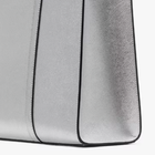 Kate Spade Kenzie Large Tote Bag KI965 Metallic Silver Purse NWT $359 ...
