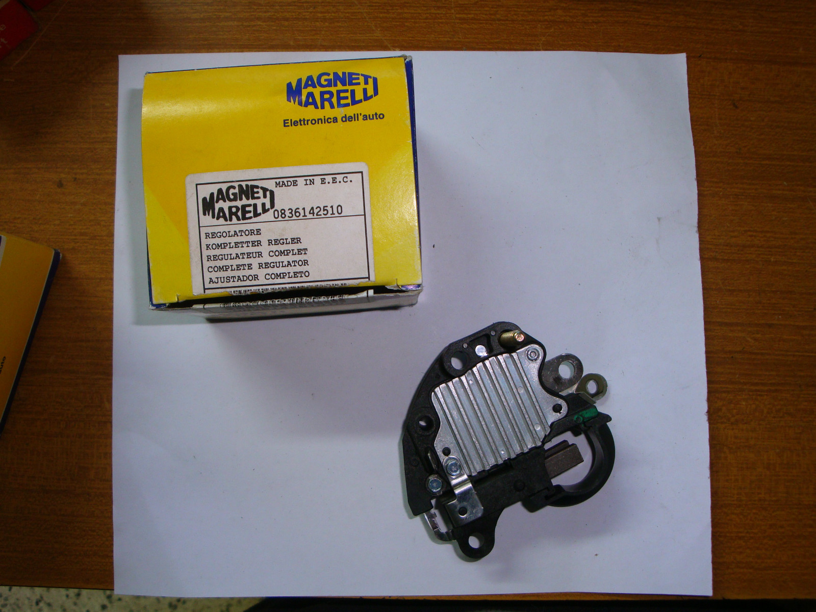 REGOLATORE DI TENSIONE MAGNETI MARELLI 0836142510-28017D ALFA ROMEO 156 ...