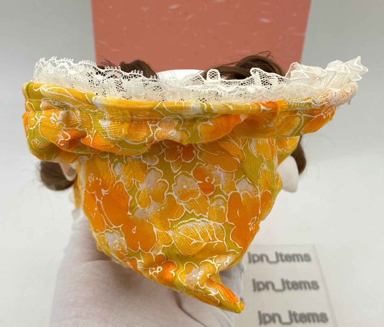 Handmade Japan Plush Cotton Bunka Doll Japanese Retro Style Brown Hair ...