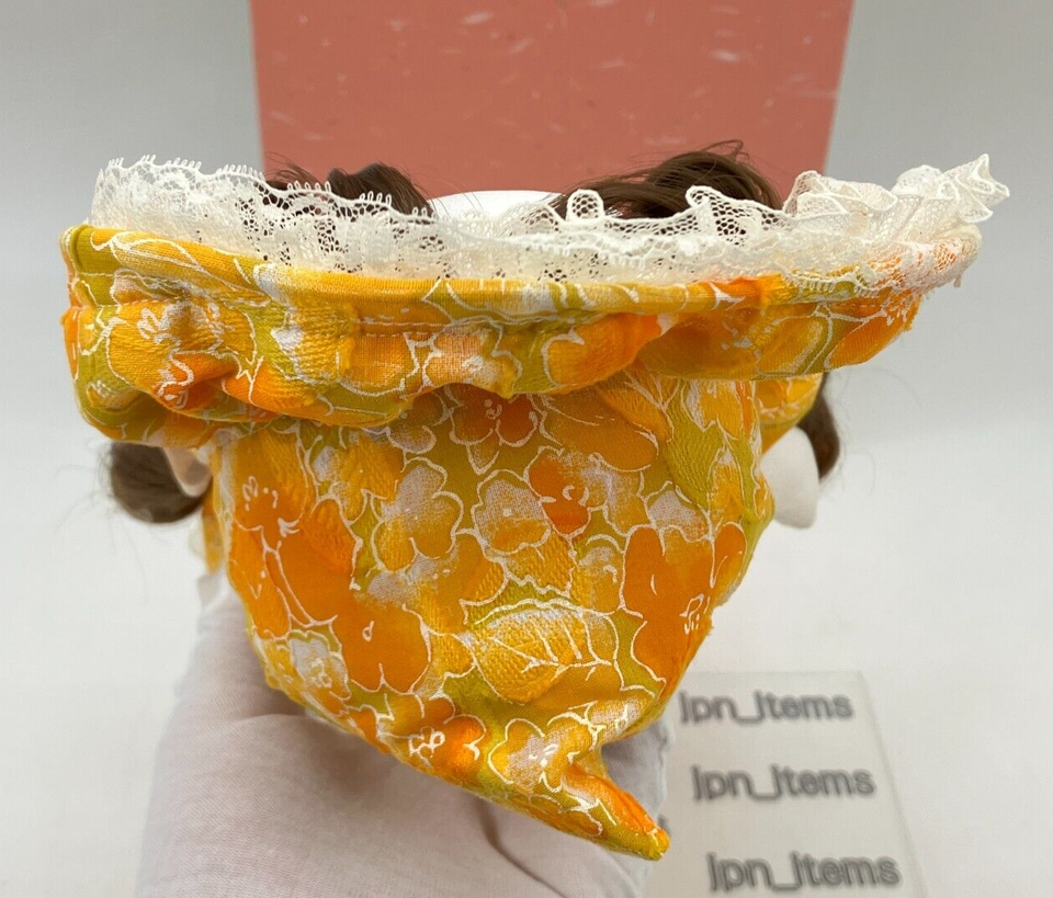 Handmade Japan Plush Cotton Bunka Doll Japanese Retro Style Brown Hair ...