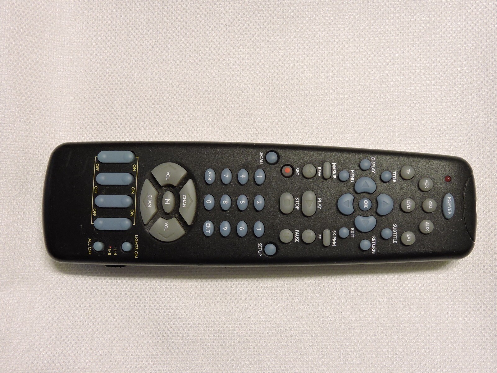 X10 Powerhouse UR47A 6 in 1 Unversal Remote B28 | eBay