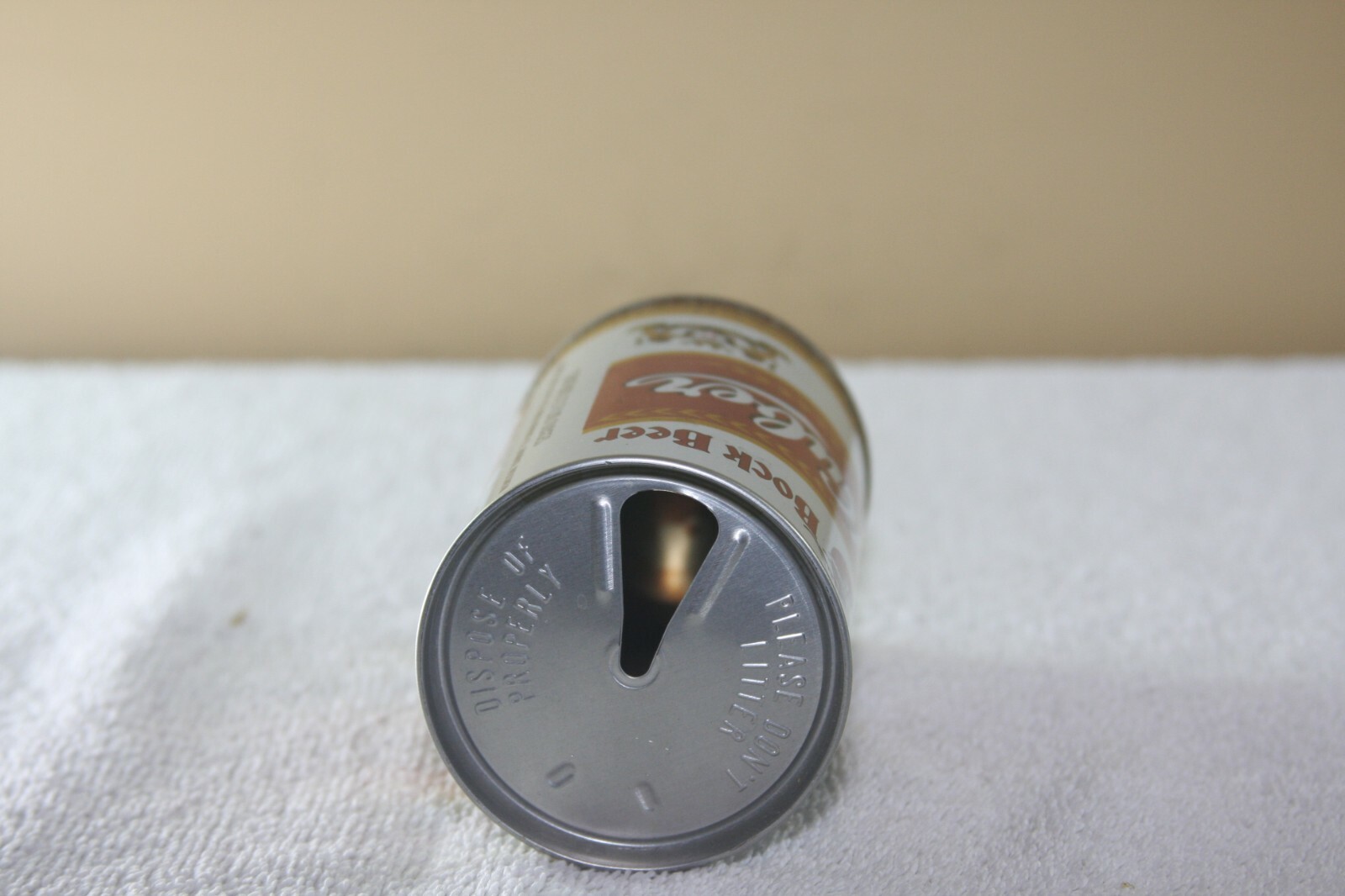 Vintage BOCK BEER HUBER BEER CAN 12 OZ PULL TAB JOS HUBER BREWING CO ...