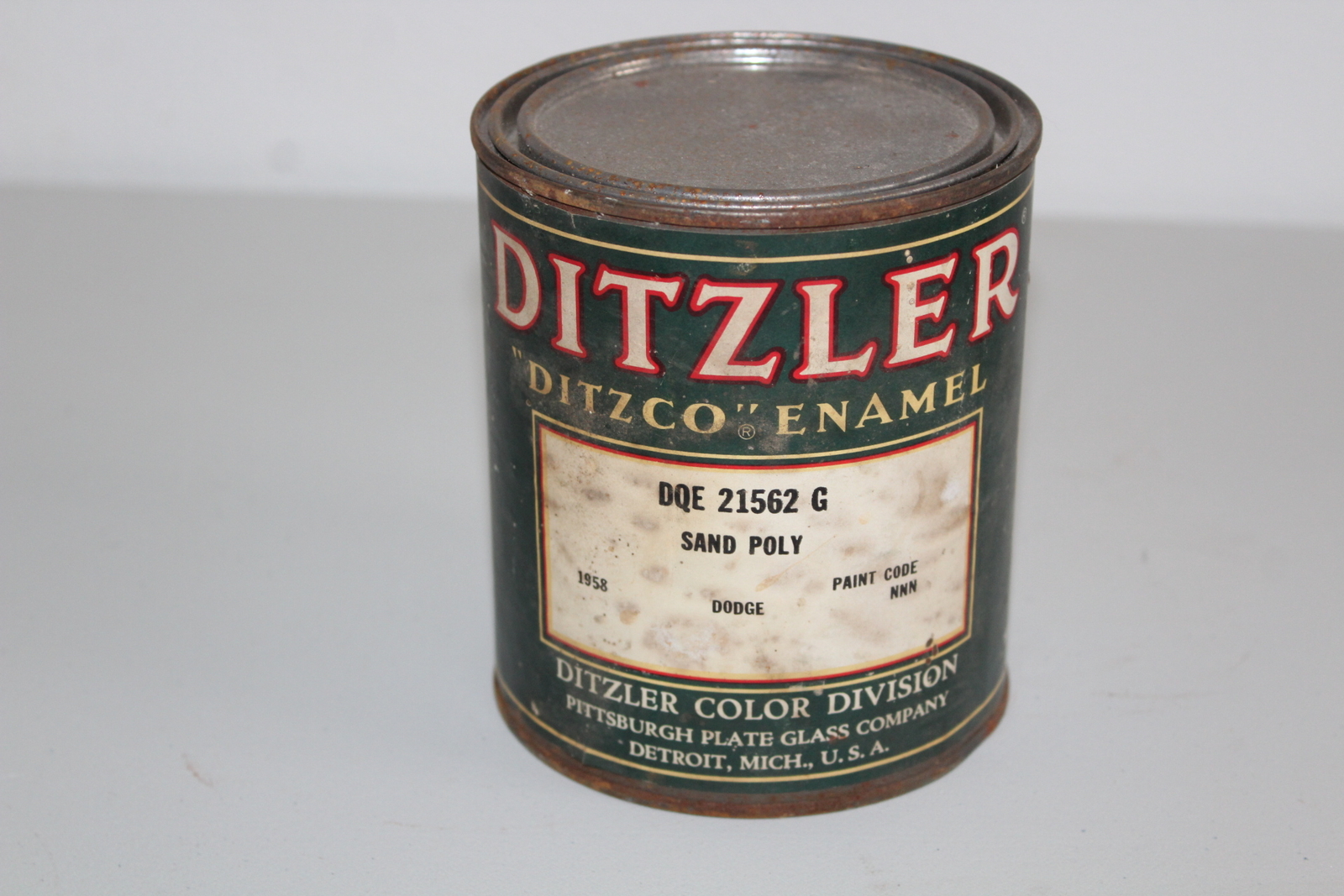 Ditzler PPG Ditzco Paint Quart DQE 21562 G Sand Poly 1958 Dodge | eBay