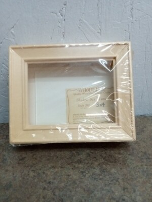 Unstained Wood Complete Shadow Box Frame Glass Included #33-24126 ...