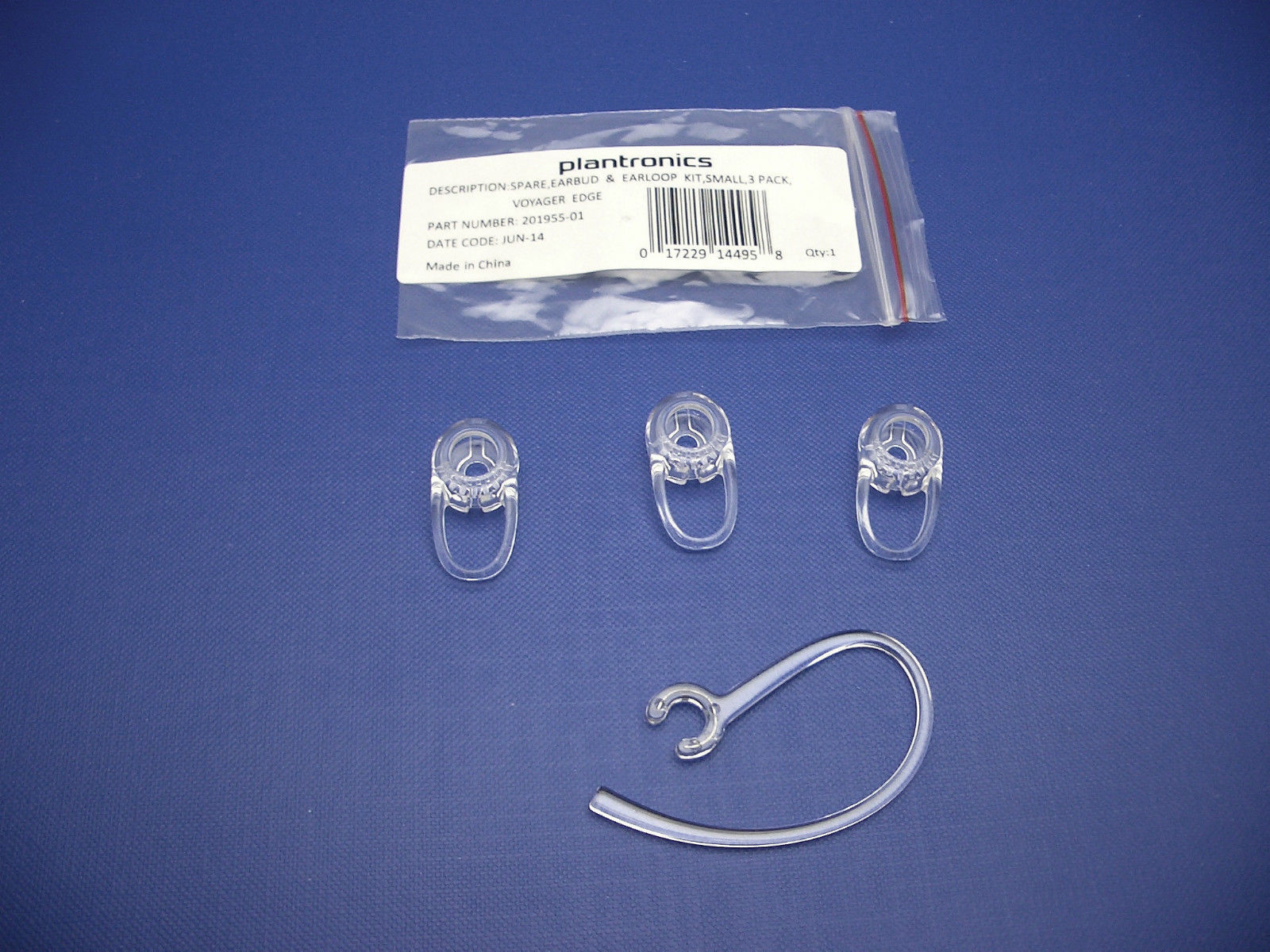 Plantronics Voyager Edge Clear Earbud Ear Tip Kit | SMALL | 3 Pack ...