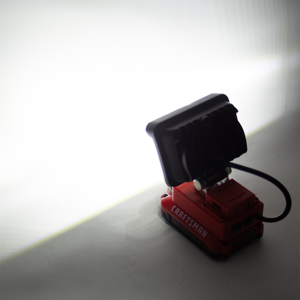 LED Work Light for Craftsman V20 Battery Portable Rechargeable LED ...