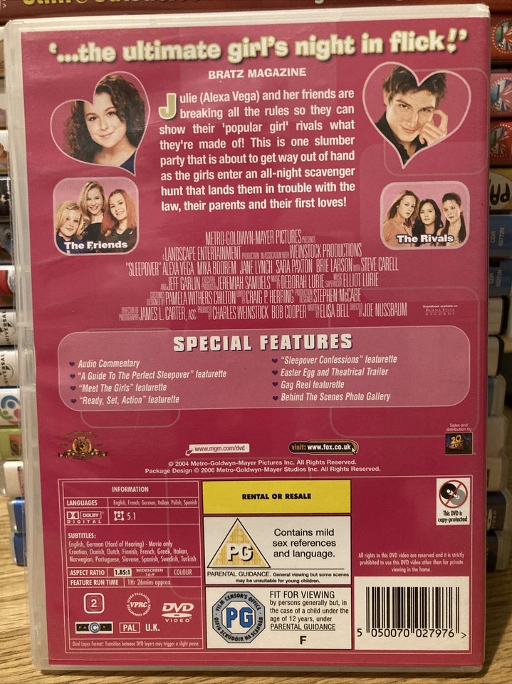 Sleepover (2005) DVD | eBay UK