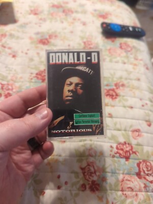 Donald D Notorious Cassette Tape 1989 Hip Hop Rap | eBay