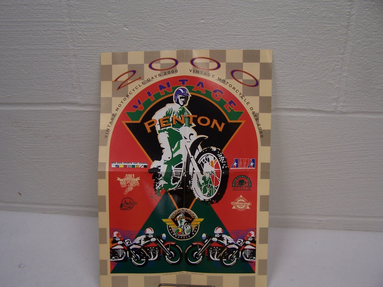 PENTON 2000 AMA VINTAGE MOTORCYCLE DAYS POSTER-PENTON WAS THE MARQUE OF ...