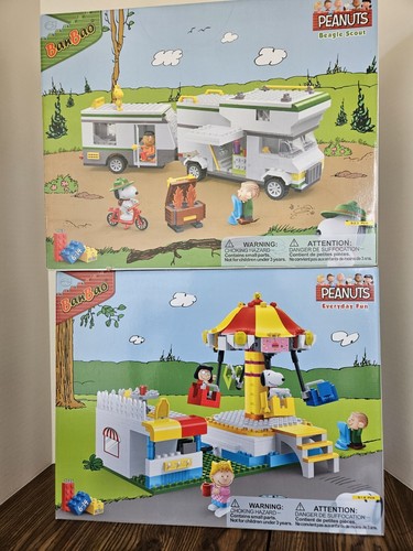 Peanuts /BanBao Snoopy Everyday Fun And Beagle Scoutv Camper Building ...