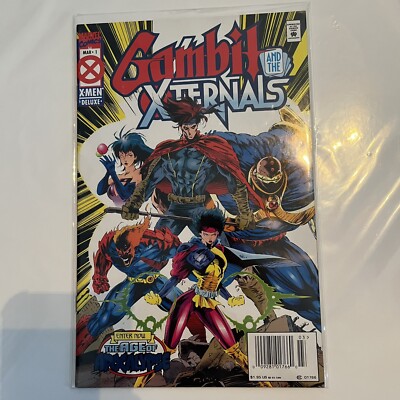 Marvel Comics X-MEN DELUXE GAMBIT AND THE XTERNALS #1 MAR 1995 NM | eBay