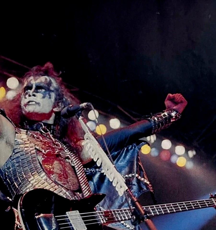 KISS ALIVE II Ace Frehley Gene Paul Peter poster BIG AF 48" x 20 ...