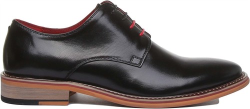 Justin Reece England Alfred Derby Mens Formal Shoes In Black US 7 - 15 ...