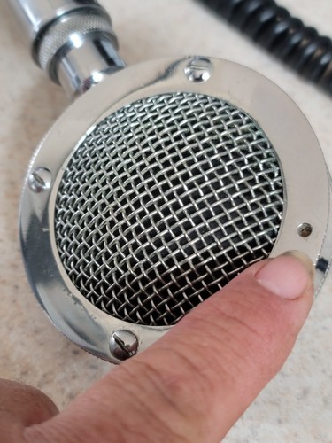 ASTATIC SILVER "K" EAGLE POWER MIC FOR GALAXY RANGER UNIDEN COBRA ...