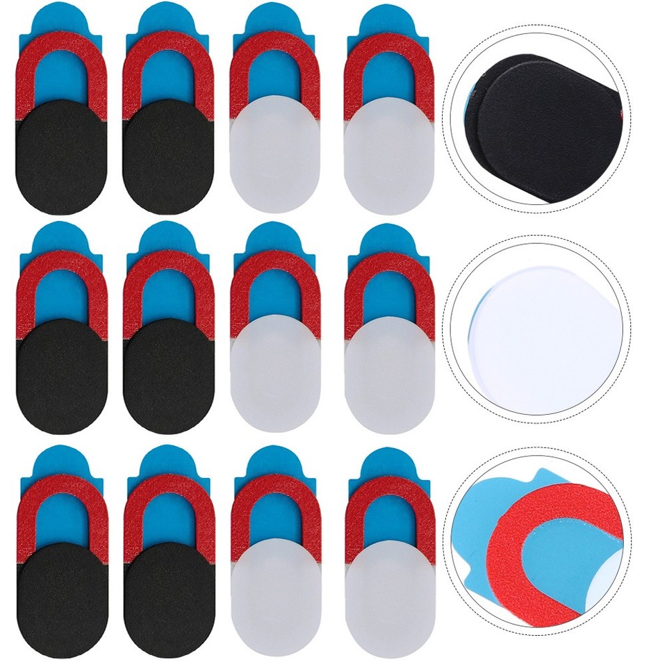 12Pcs Webcam Cover Metal Phone Camera Cover Privacy Protection Camera ...