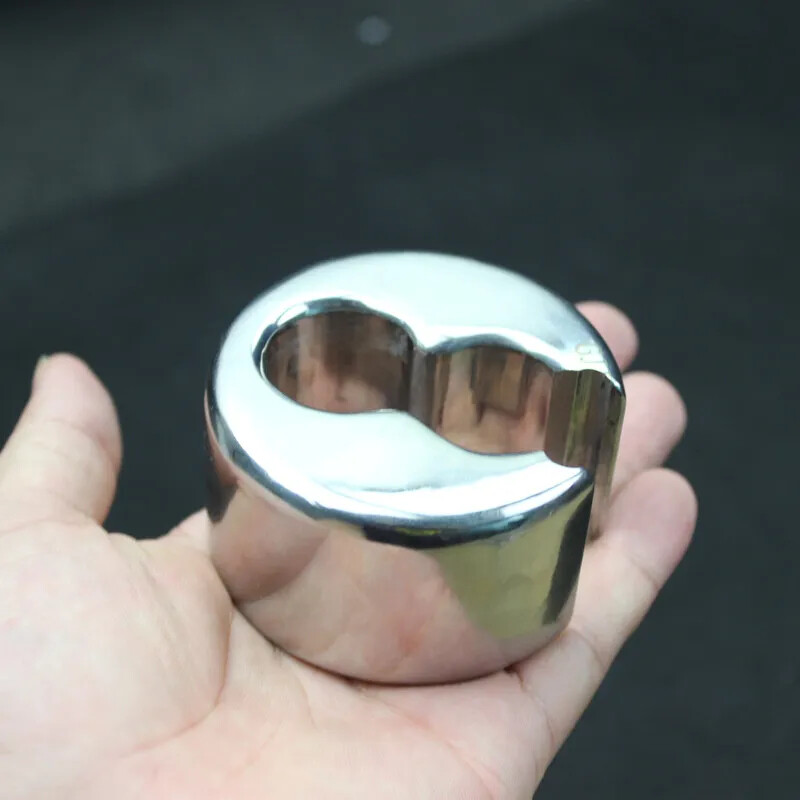 8 Sizes Stainless Steel Ball Stretcher Scrotum Rings Pendant for Male ...