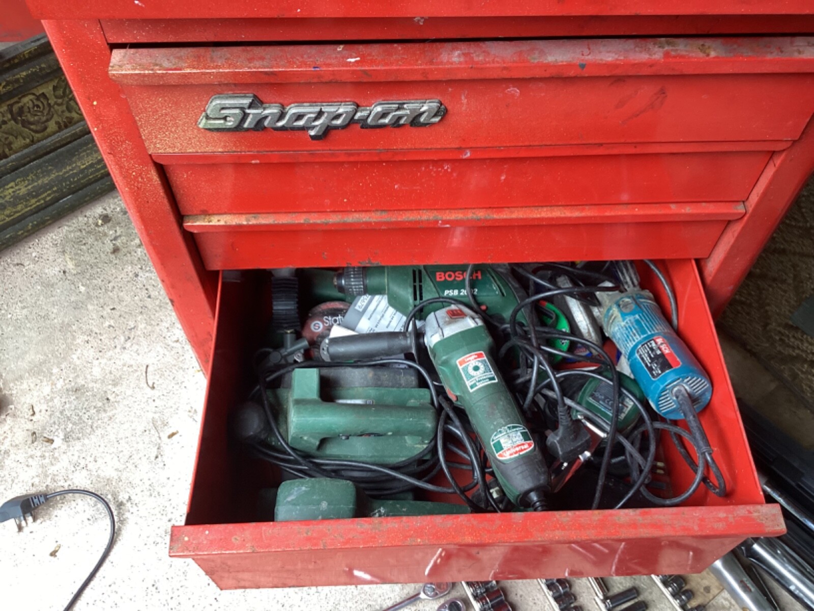 Snap on Vintage Tool Chest And Tools | eBay UK