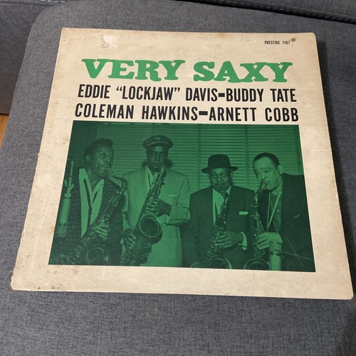Eddie "Lockjaw" Davis, Buddy Tate, Coleman Hawkins: Very Saxy, 1959 LP ...