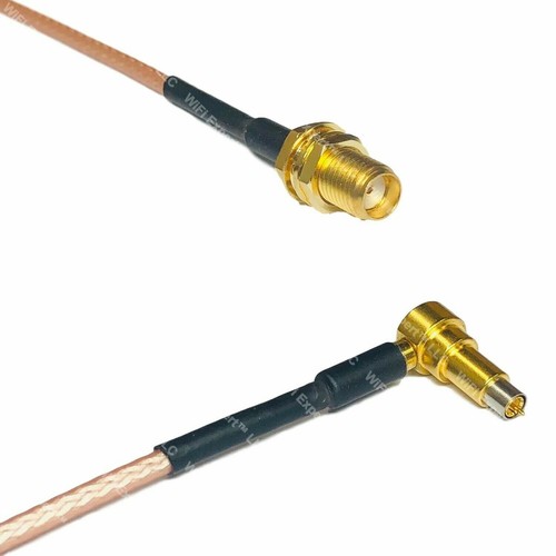 USA-CA RG188 SMA FEMALE to MS-156 MALE ANGLE Coaxial RF Pigtail Cable ...